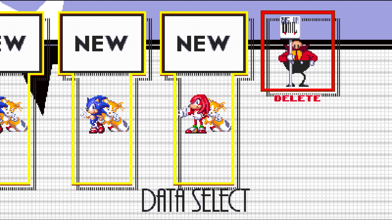 Forever data select Mod for Sonic 3 A.I.R. | S3AIR Mods