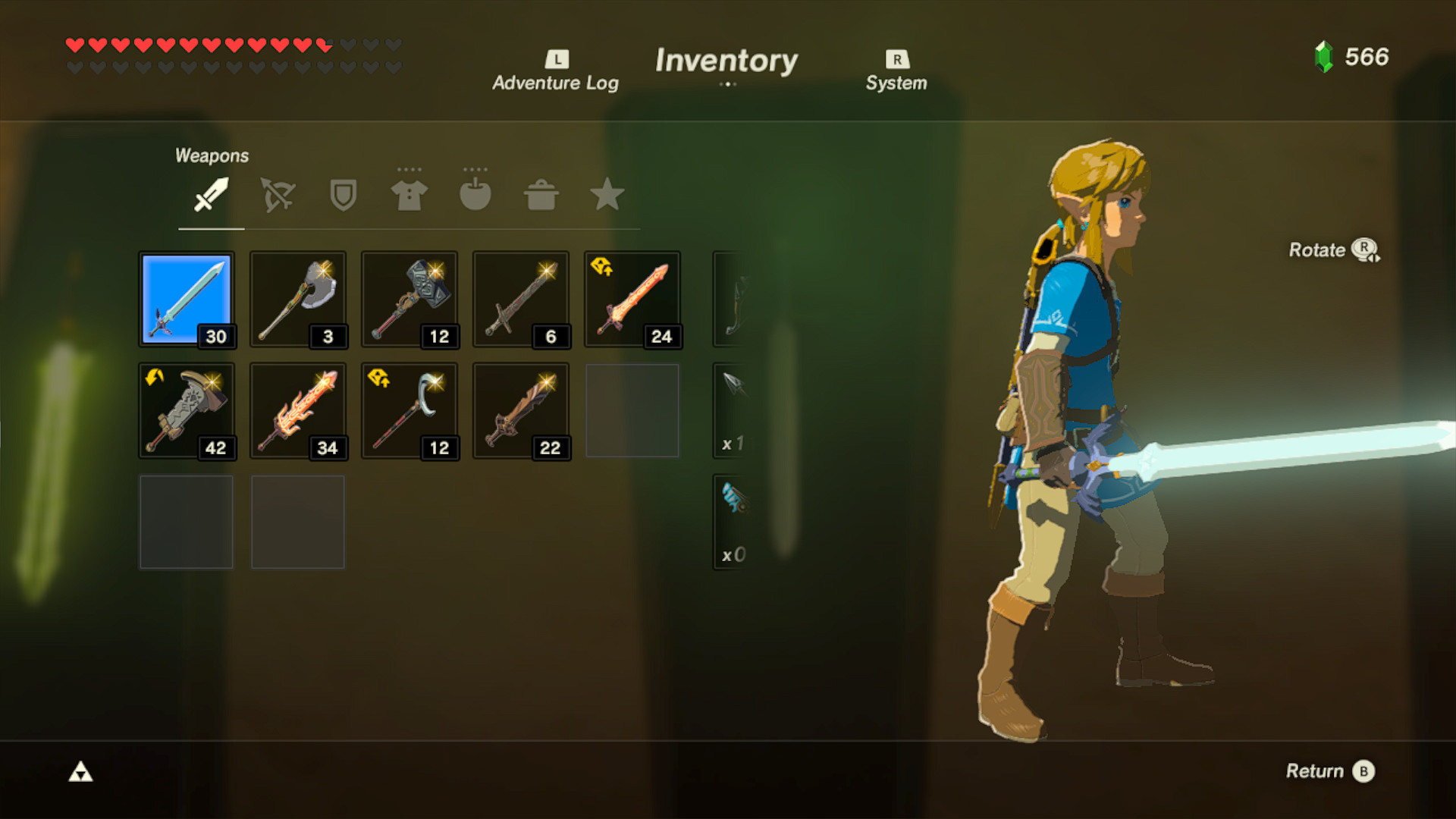 Hyrule Weapons Redux Mod for The Legend of Zelda: Breath of the Wild ...
