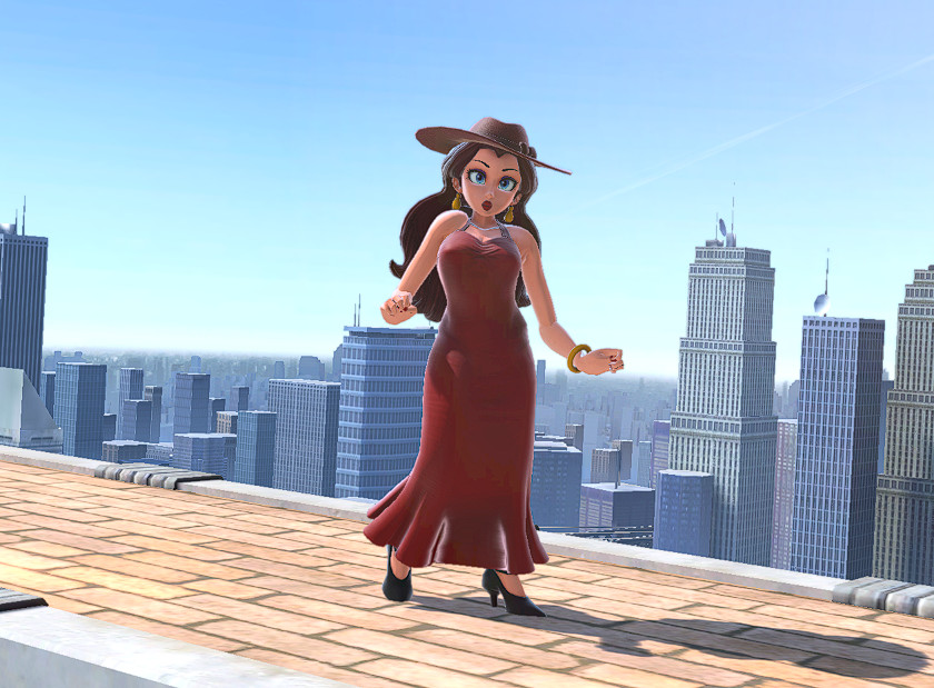Pauline (over Peach & Daisy) Mod for Super Smash Bros. Ultimate | SSBU Mods