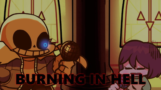 Burning in hell (Psych engine port) Mod for Friday Night Funkin' | FNF Mods