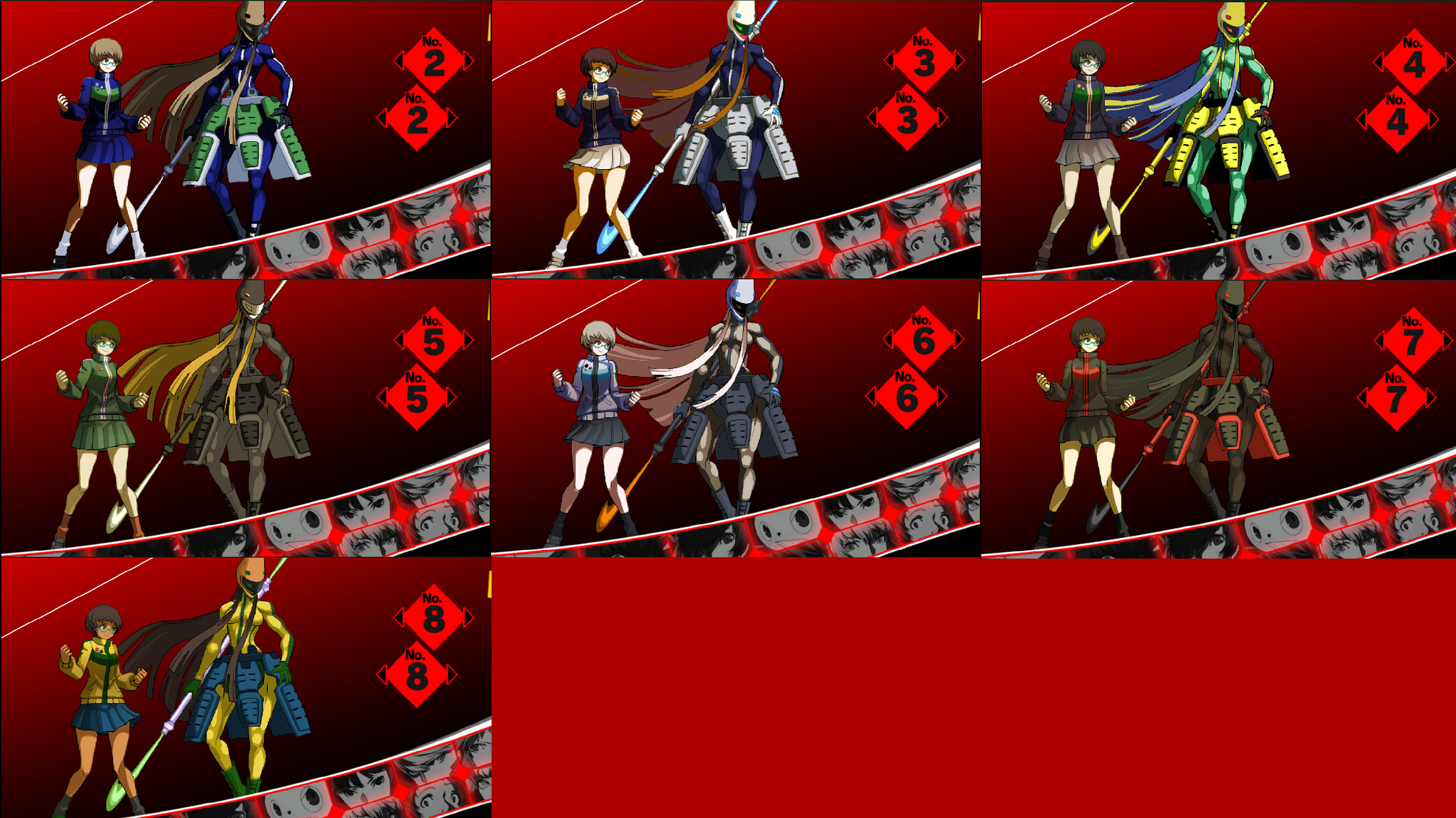 Persona 4 Arena Akihiko Sprite