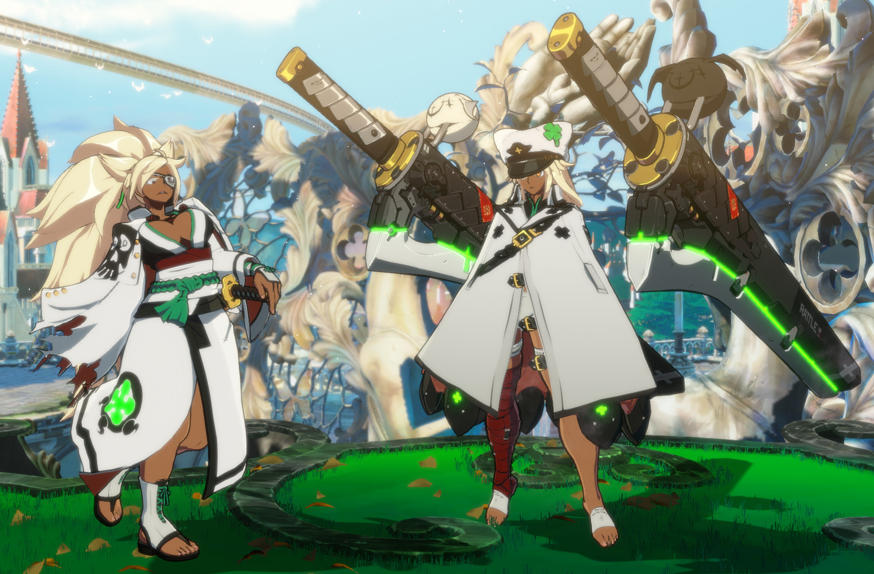 Baiken - Ramlethal Palette Mod for GUILTY GEAR -STRIVE- | GGST Mods