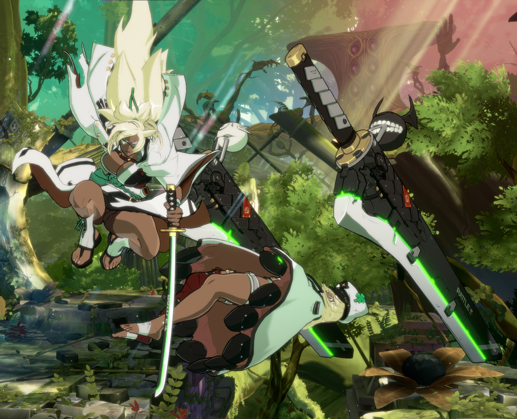 Baiken - Ramlethal Palette Mod for GUILTY GEAR -STRIVE- | GGST Mods