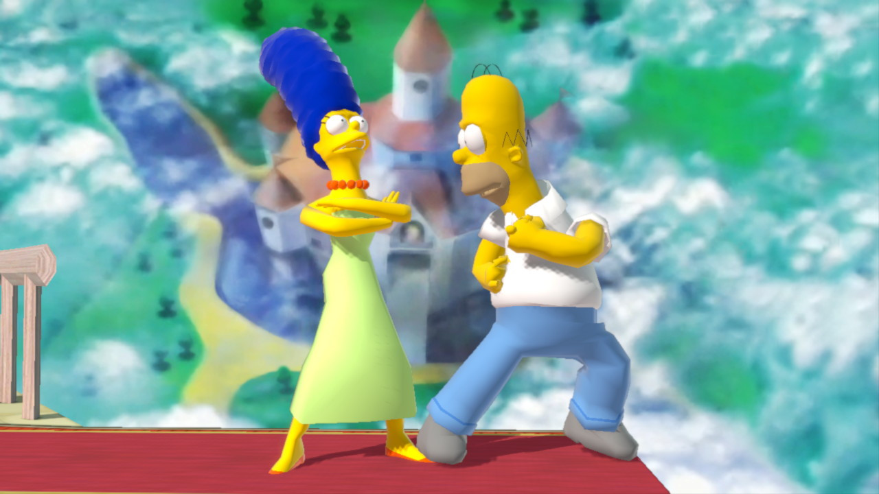 Marge Simpson Mod for Super Smash Bros. Ultimate | SSBU Mods