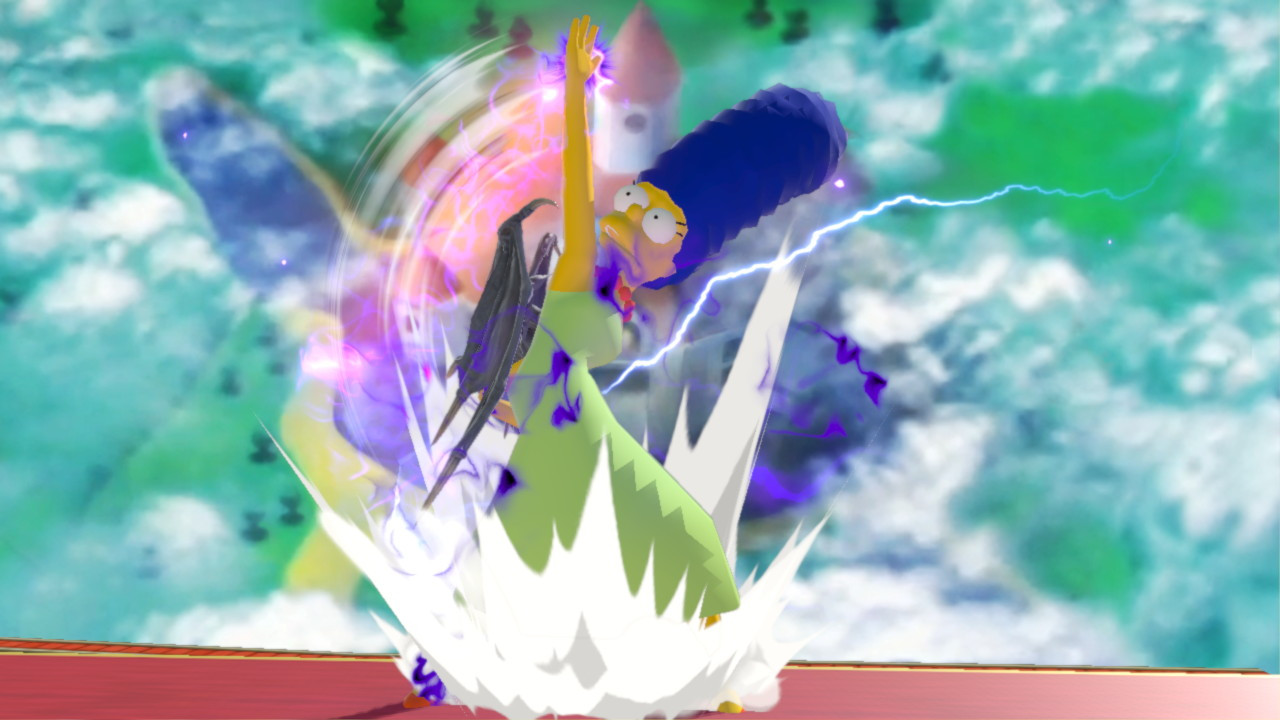 Marge Simpson Mod for Super Smash Bros. Ultimate | SSBU Mods