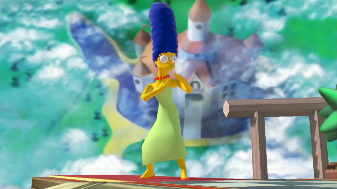 Marge Simpson Mod for Super Smash Bros. Ultimate | SSBU Mods
