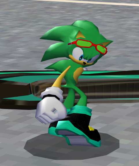 Scourge the Hedgehog Mod for Sonic Riders (GameCube) | SR-GC Mods