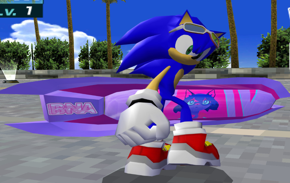 BNA Blue Star Mod for Sonic Riders (GameCube) | SR-GC Mods
