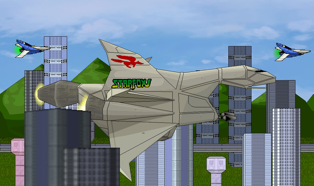 Starfox - Corneria (9.4/CMC+) Mod for Super Smash Bros. Crusade | SSBC Mods