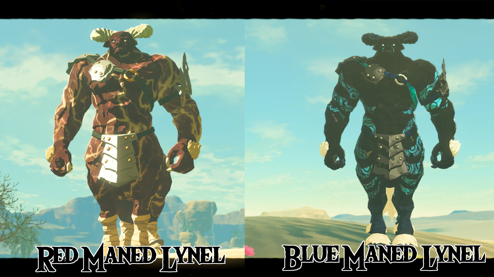 Alternative Lynels Mod for The Legend of Zelda: Breath of the Wild ...