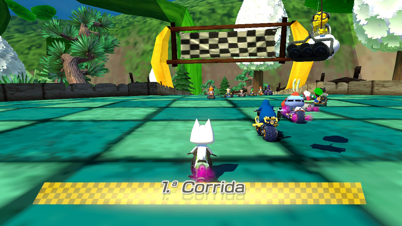 Treetops (Sonic & SEGA All-Stars Racing DS) Mod for Mario Kart 8 Deluxe ...