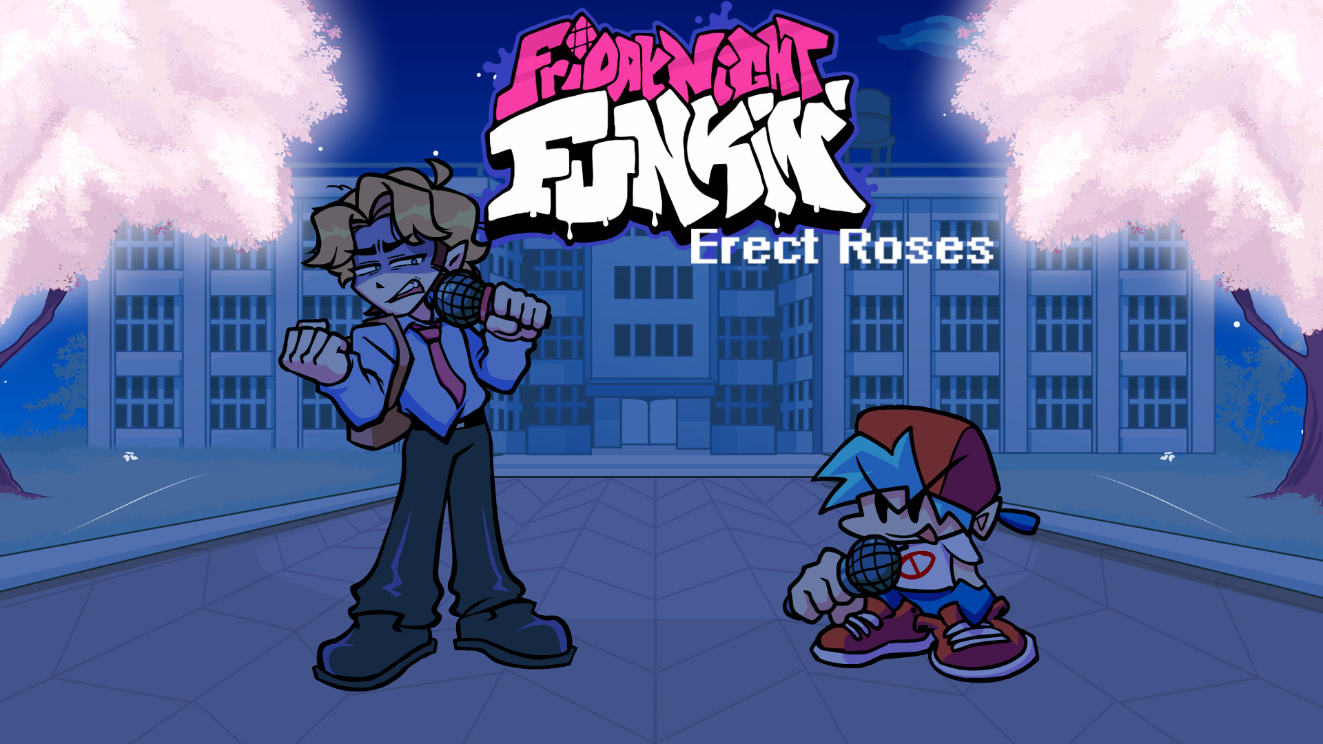 Roses [ERECT REMIX] (Fanmade) Mod for Friday Night Funkin' | FNF Mods