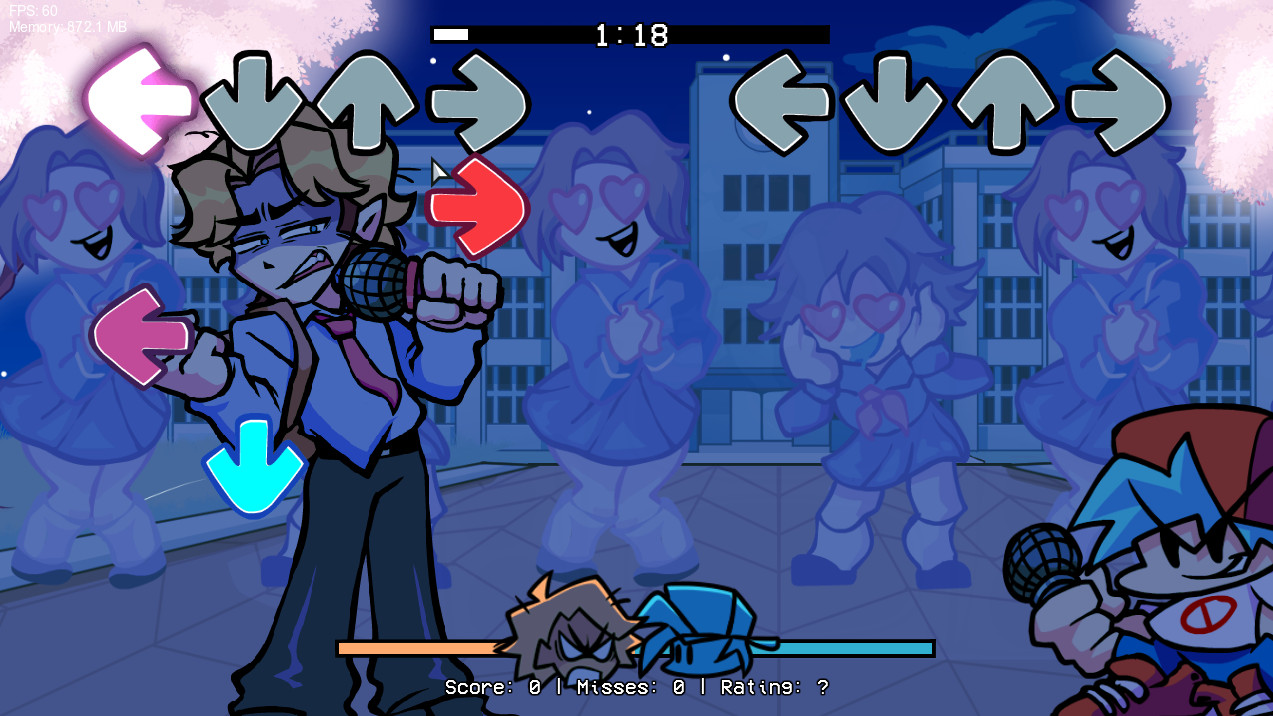 Roses [ERECT REMIX] (Fanmade) Mod for Friday Night Funkin' | FNF Mods