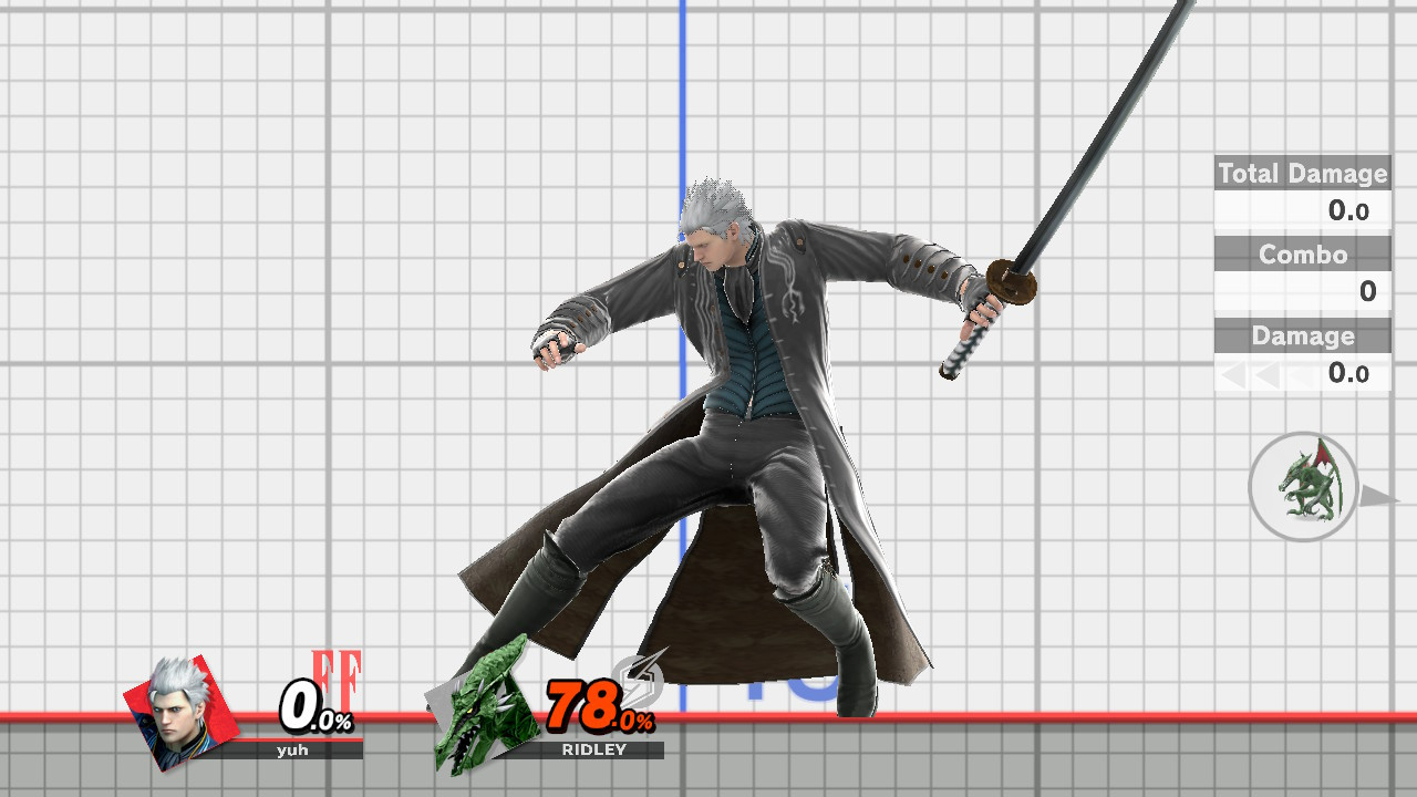 Vergil DMC5 Colors Mod for Super Smash Bros. Ultimate | SSBU Mods