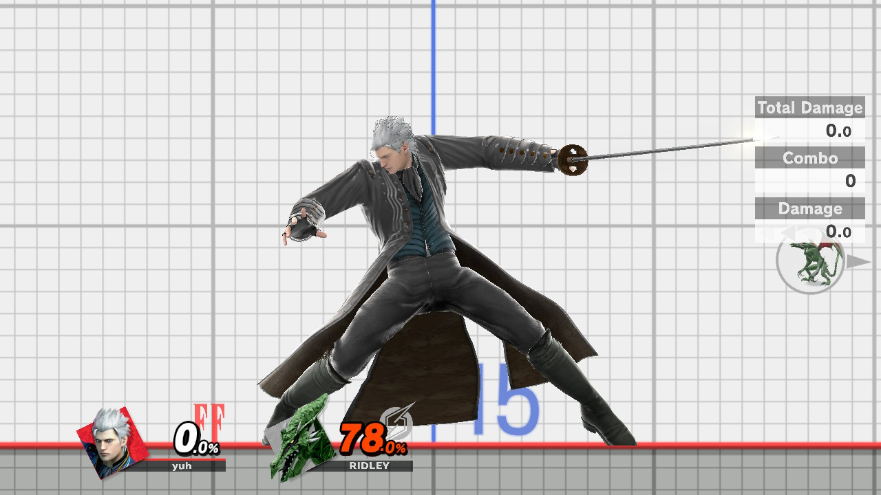 Vergil DMC5 Colors Mod for Super Smash Bros. Ultimate | SSBU Mods
