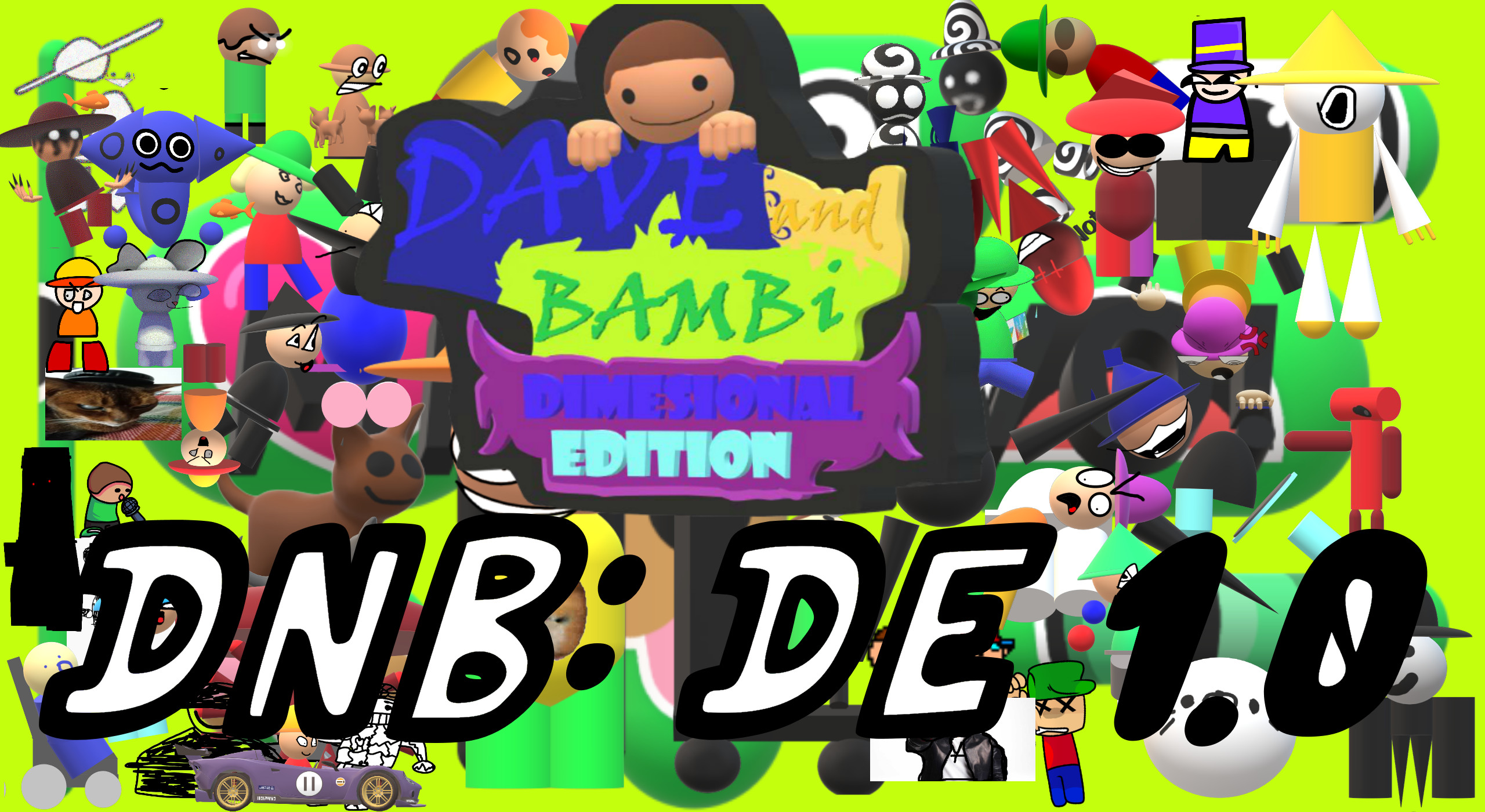 (1.1 READ DESC) DnB: Dimensional Edition 1.0 Mod for Friday Night ...