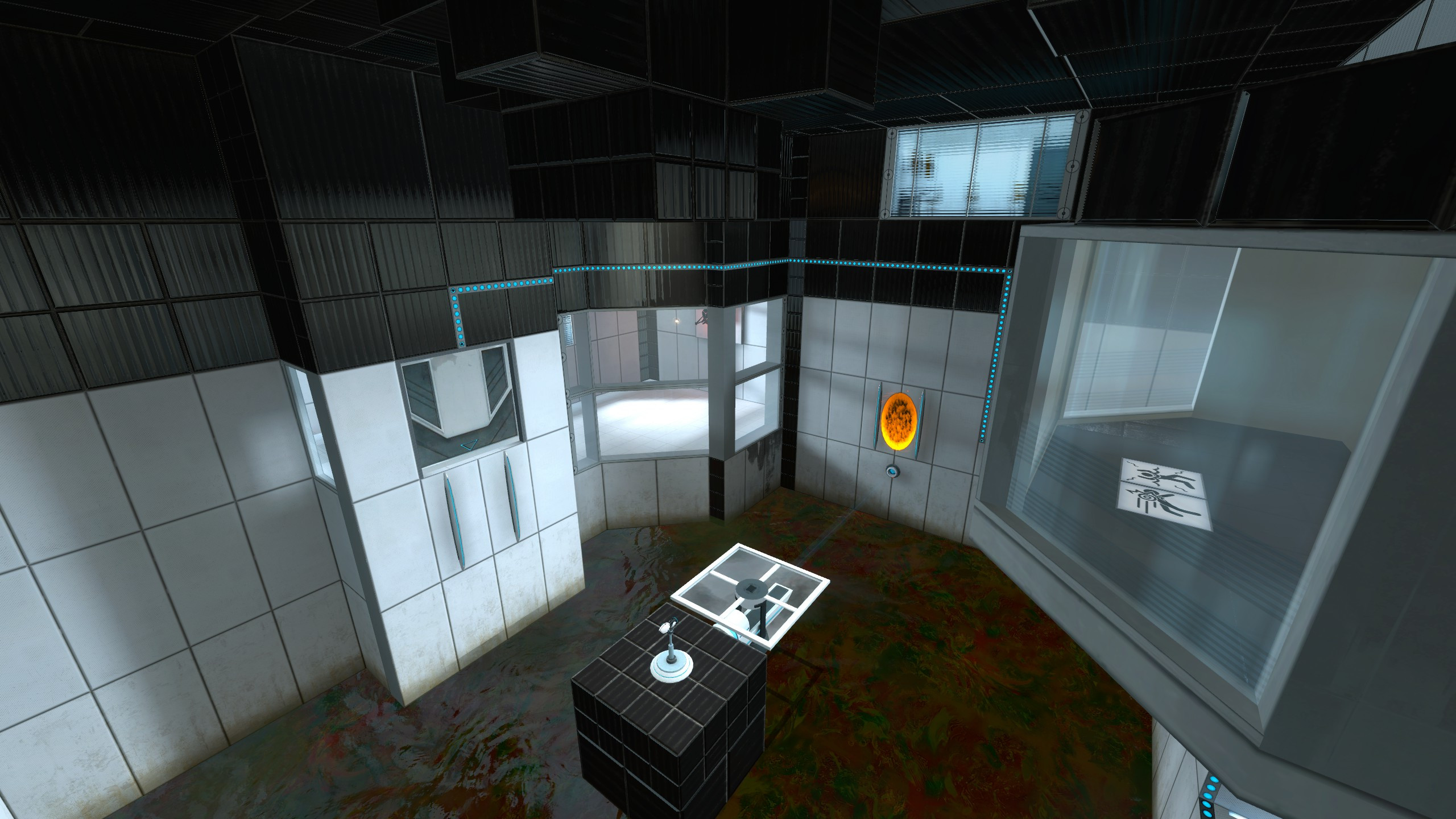 Core Hub era Chamber Textures Mod for Portal | PRTL Mods