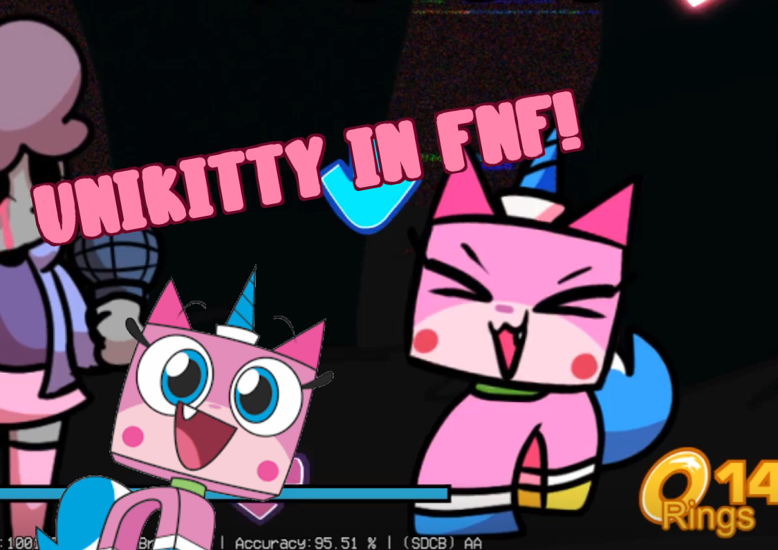 Playable Unikitty [Friday Night Funkin'] [Mods]