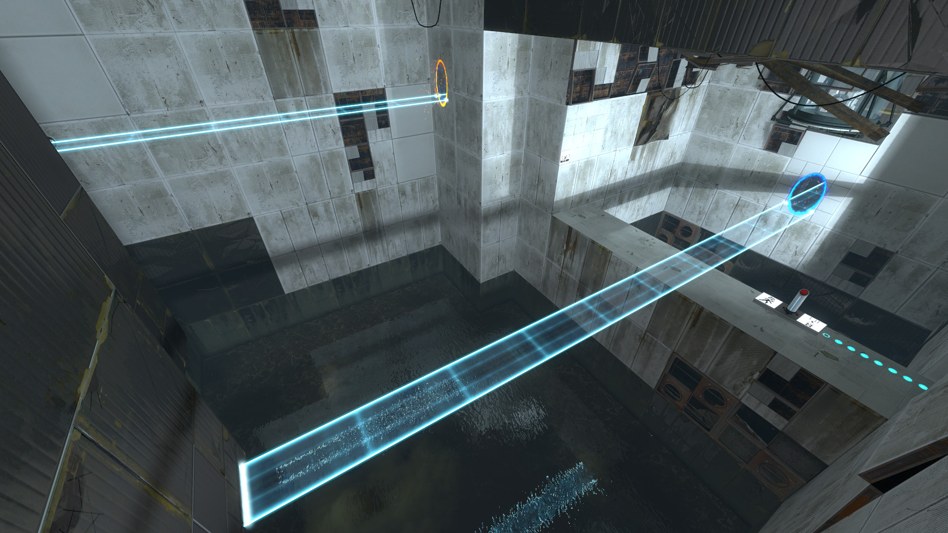 Beta light Bridge Mod for Portal 2 | P2 Mods