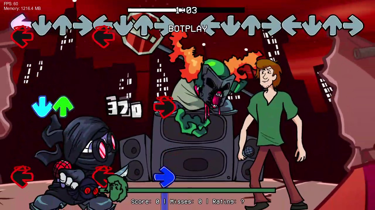 Shaggy Challenge v2 [Friday Night Funkin'] [Mods]