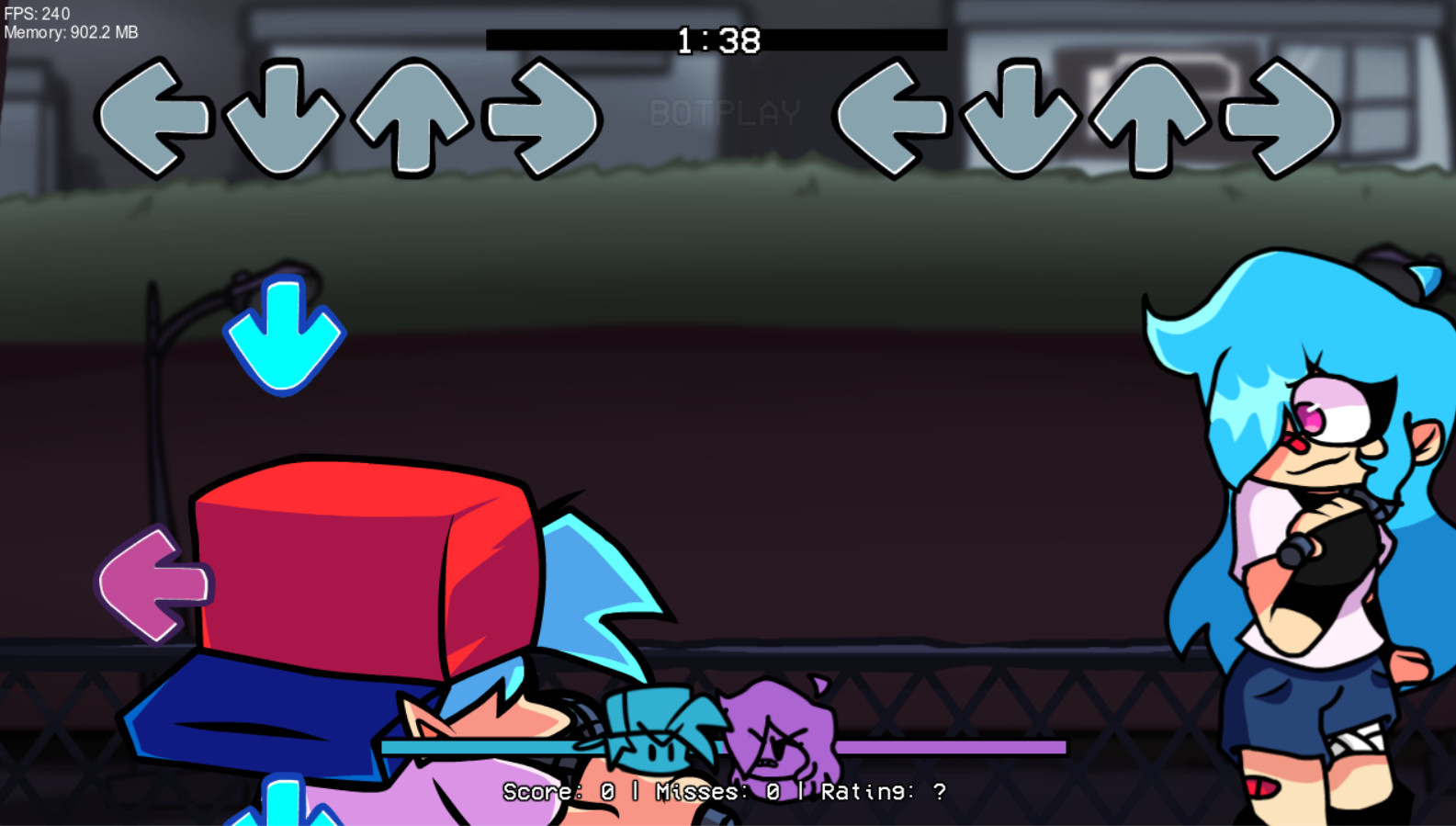 Drowning but Boyfriend And NuSKY Sings It Mod for Friday Night Funkin ...