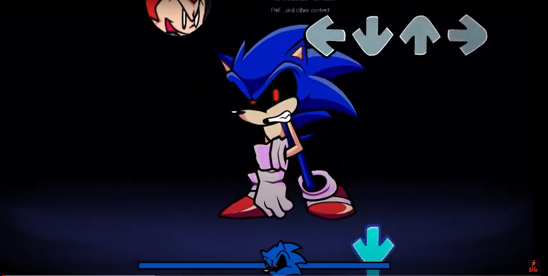 Phantasm But Sonic.EXE sings it [Friday Night Funkin'] [Mods]