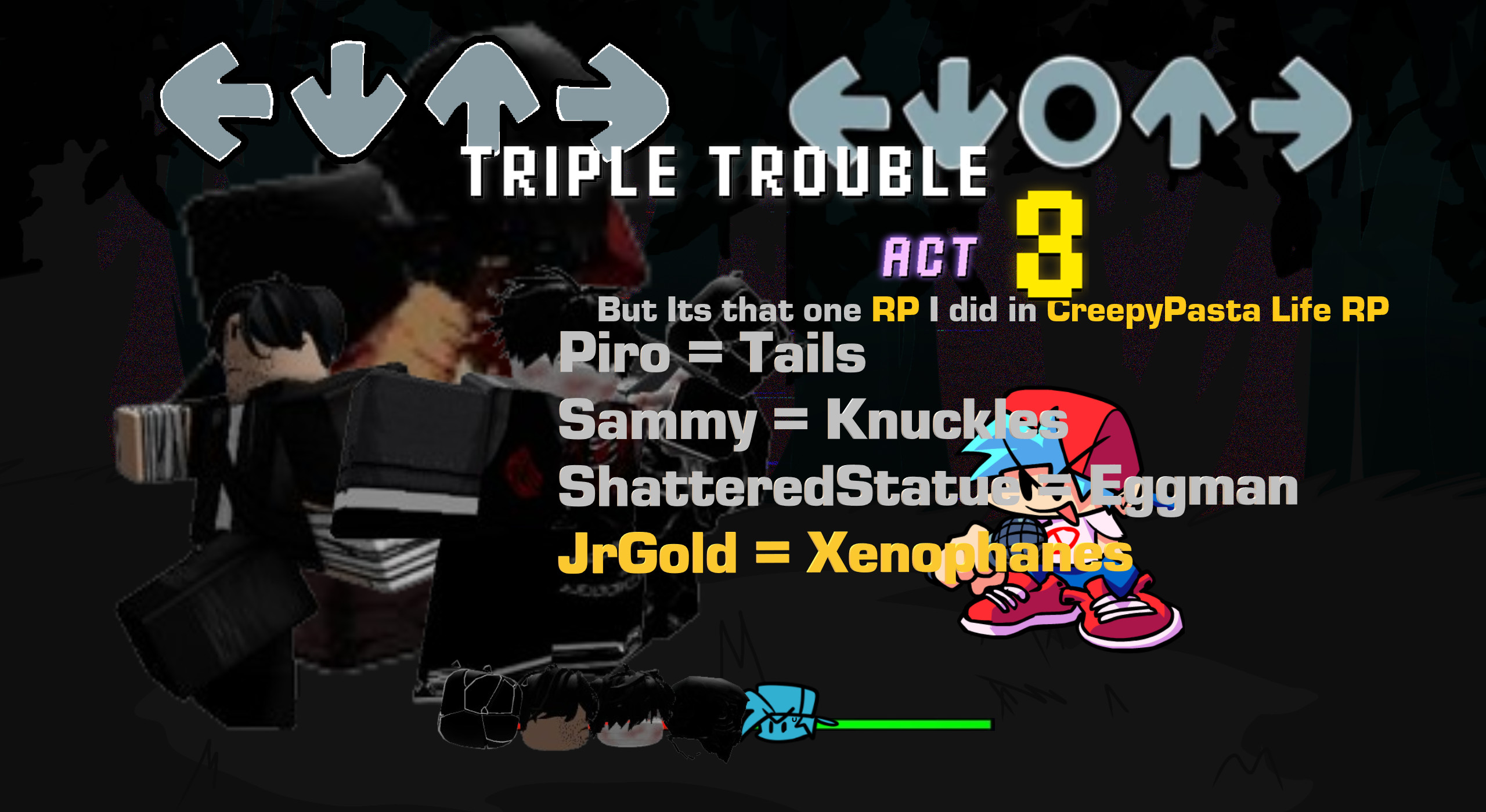JrGold-Trouble (Triple Trouble Cover) Mod for Friday Night Funkin ...