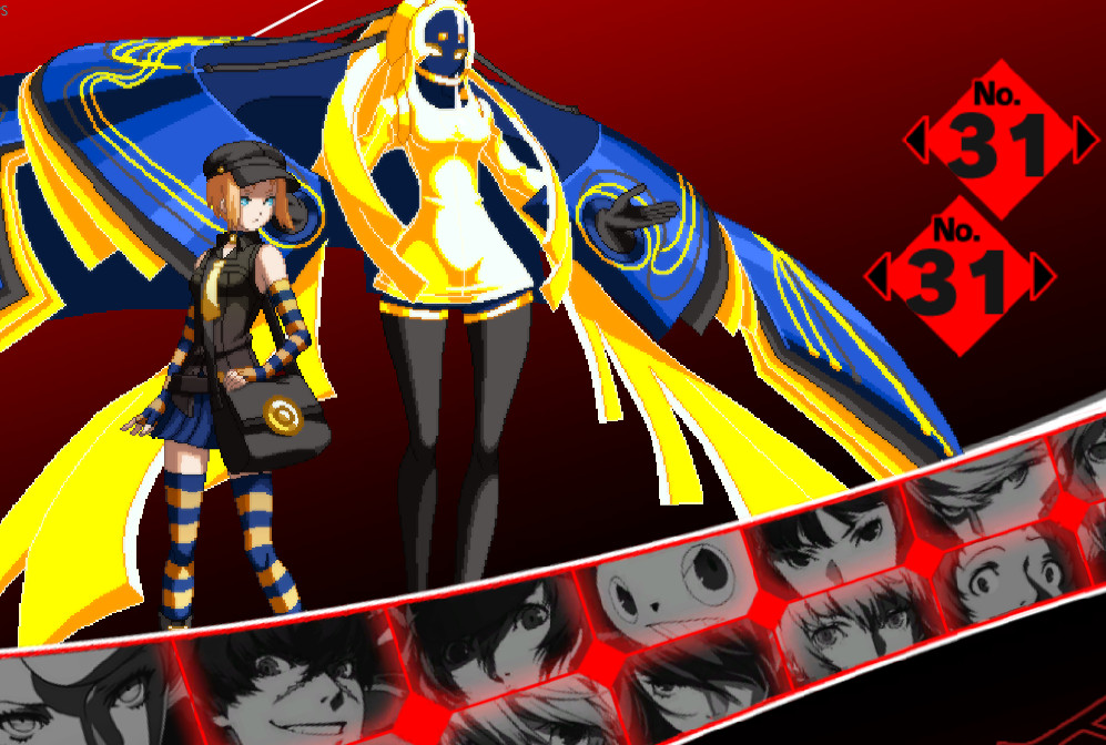 Golden Recolor Pack (Color 31) [Persona 4 Arena Ultimax] [Mods]