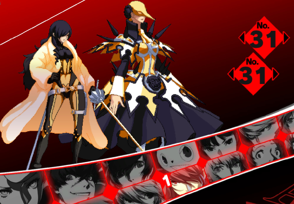 Golden Recolor Pack (Color 31) [Persona 4 Arena Ultimax] [Mods]