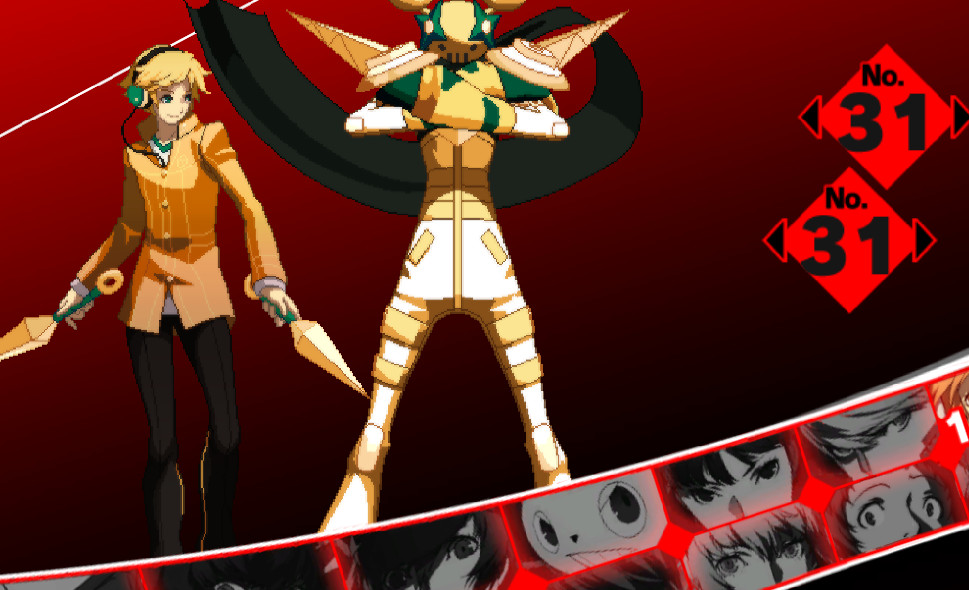 Golden Recolor Pack (Color 31) [Persona 4 Arena Ultimax] [Mods]
