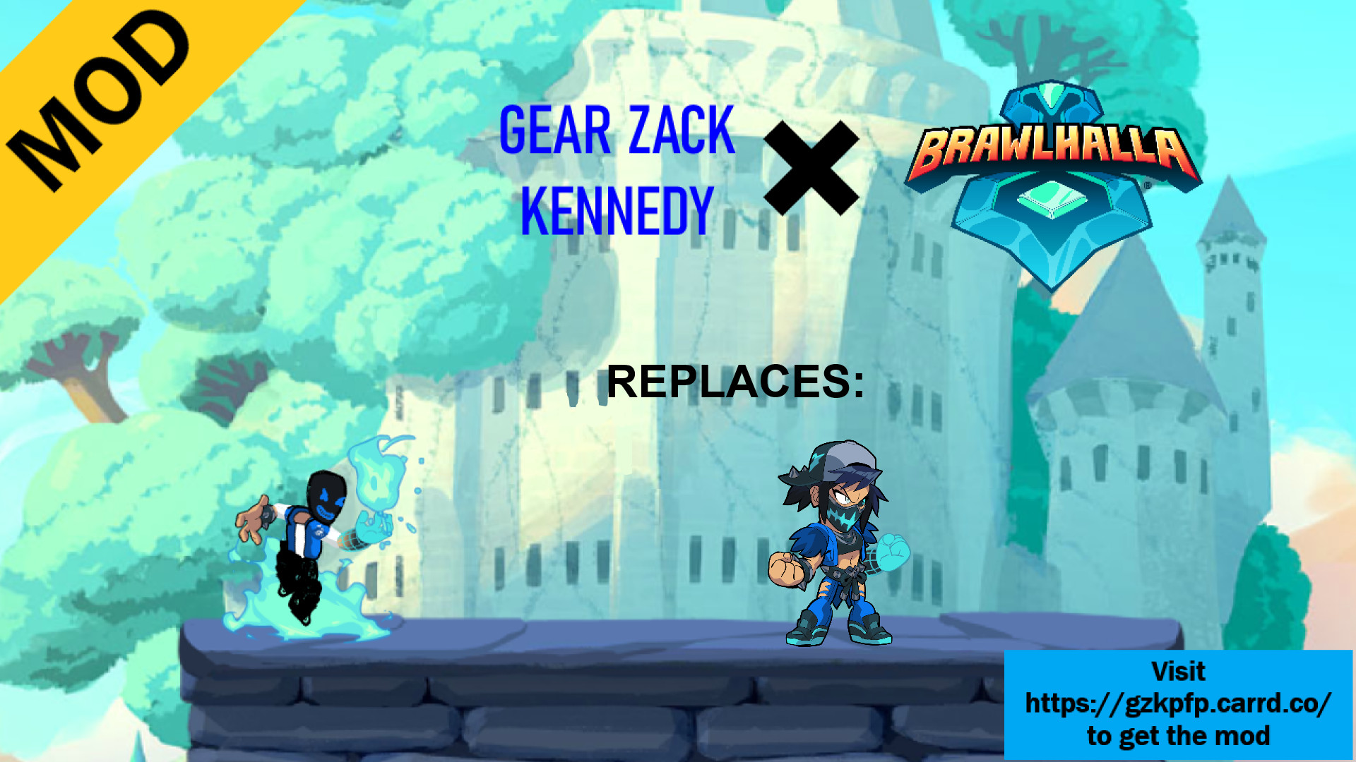 Gear Zack Kennedy Brawlhalla Mod [Brawlhalla] [Mods]