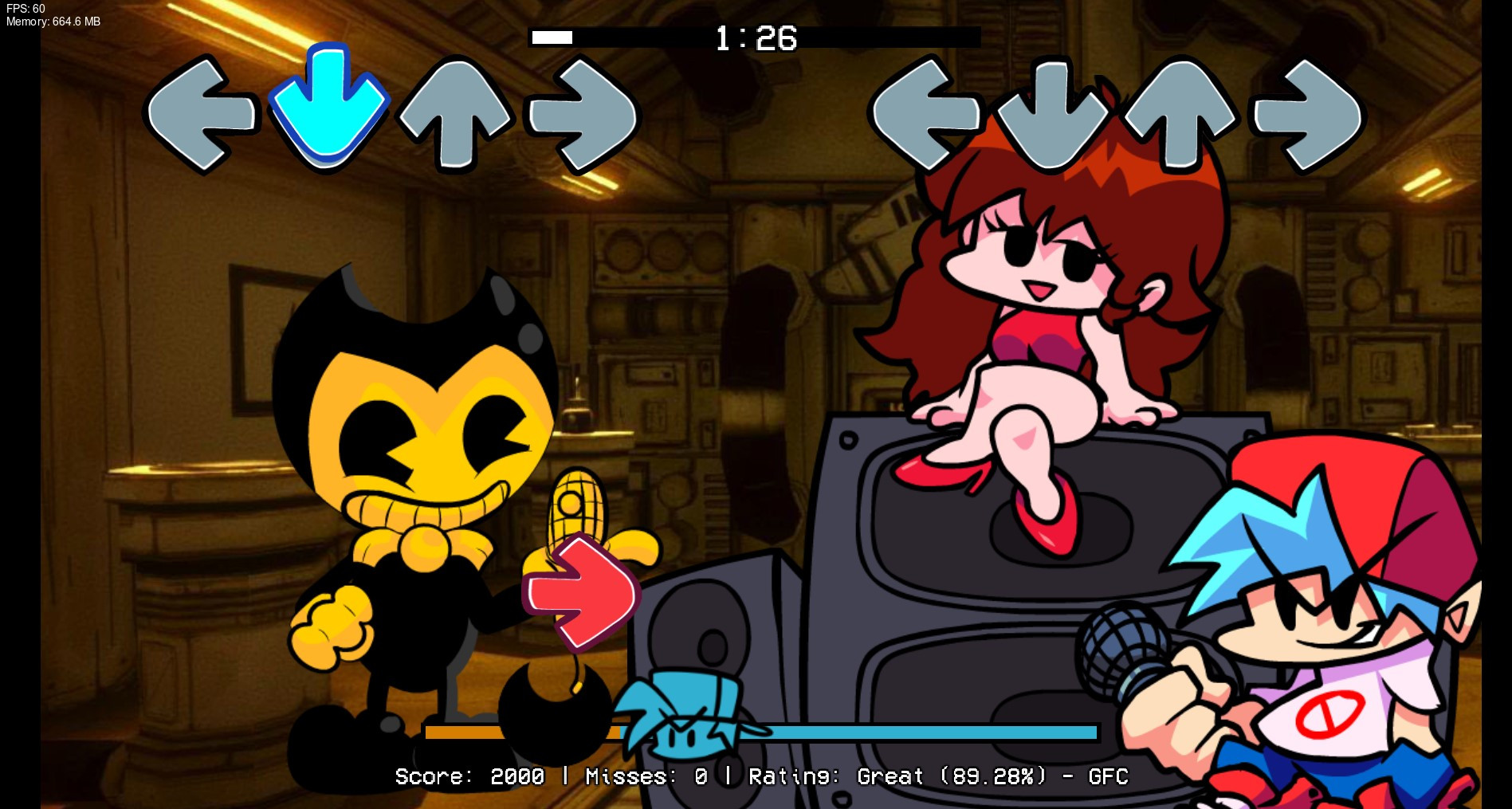 Friday night and the ink machine week demo Mod for Friday Night Funkin ...