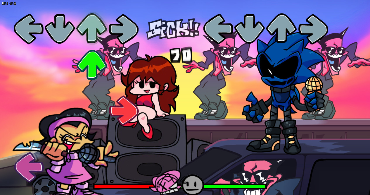 FNF ONLINE VS. Venomous Fang Custom Skinpack (V5!) [Friday Night Funkin ...