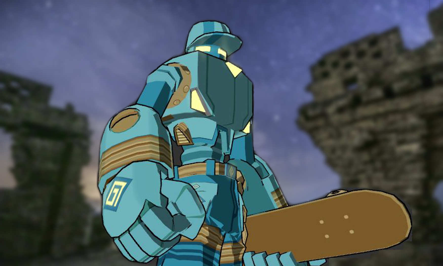 Ghost Golem Mod for Lethal League Blaze | LLB Mods