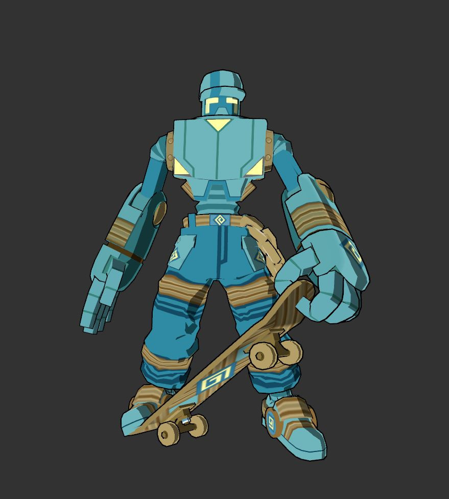 Ghost Golem Mod for Lethal League Blaze | LLB Mods