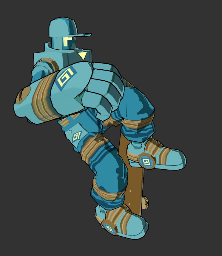 Ghost Golem Mod for Lethal League Blaze | LLB Mods