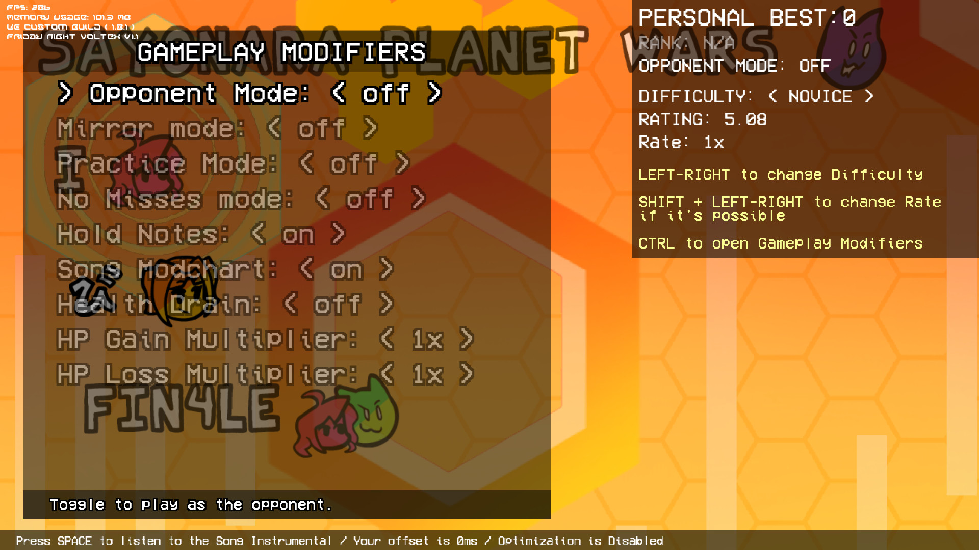 Friday Night Voltex v1.1 - Kade Engine PORT Mod for Friday Night Funkin ...