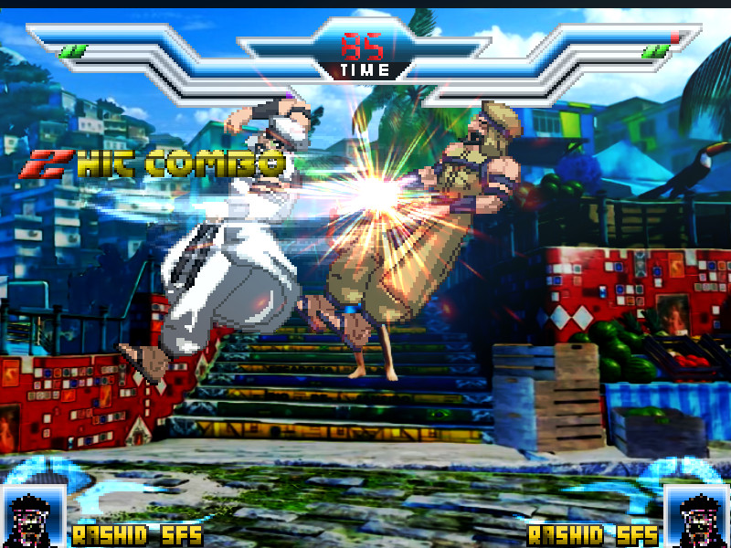 Rashid Street Fighter 5 Mod for M.U.G.E.N | MUGEN Mods