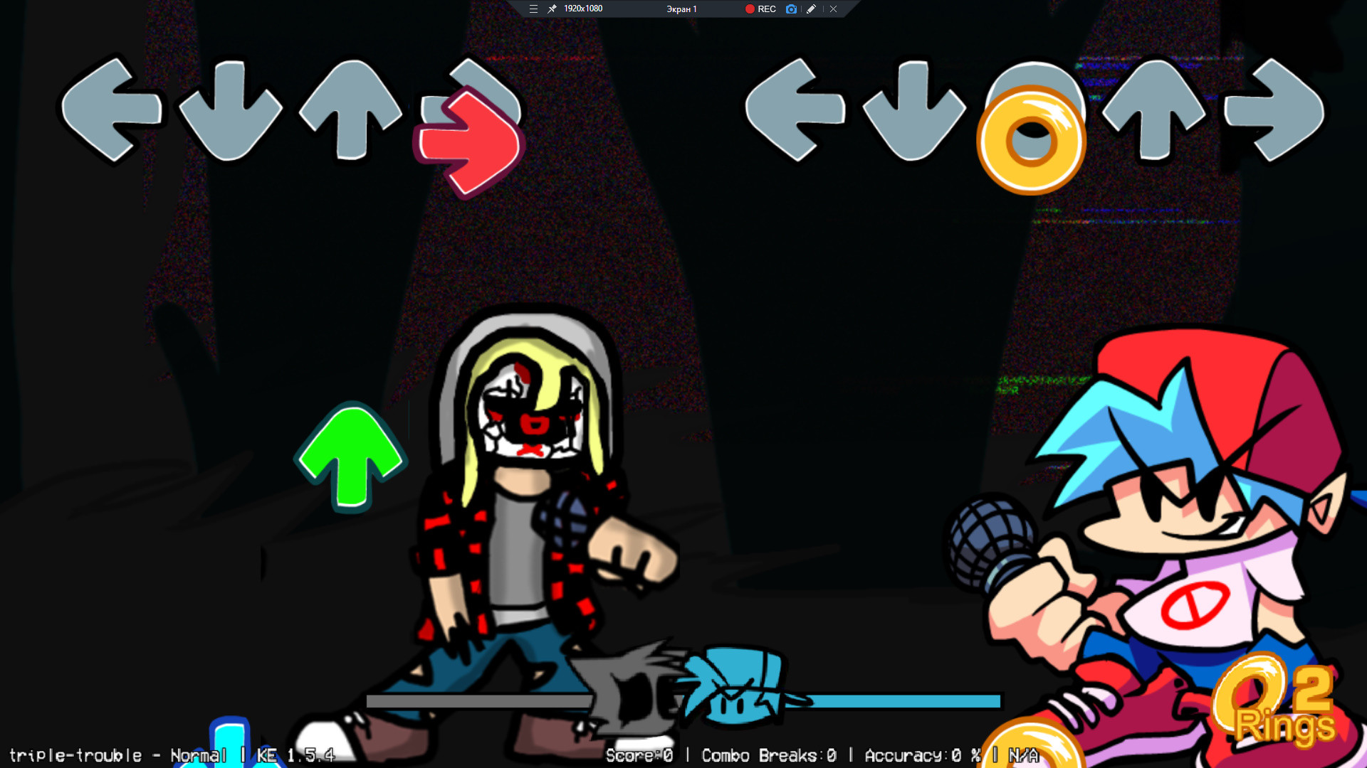 FJSJ Trouble [Friday Night Funkin'] [Mods]