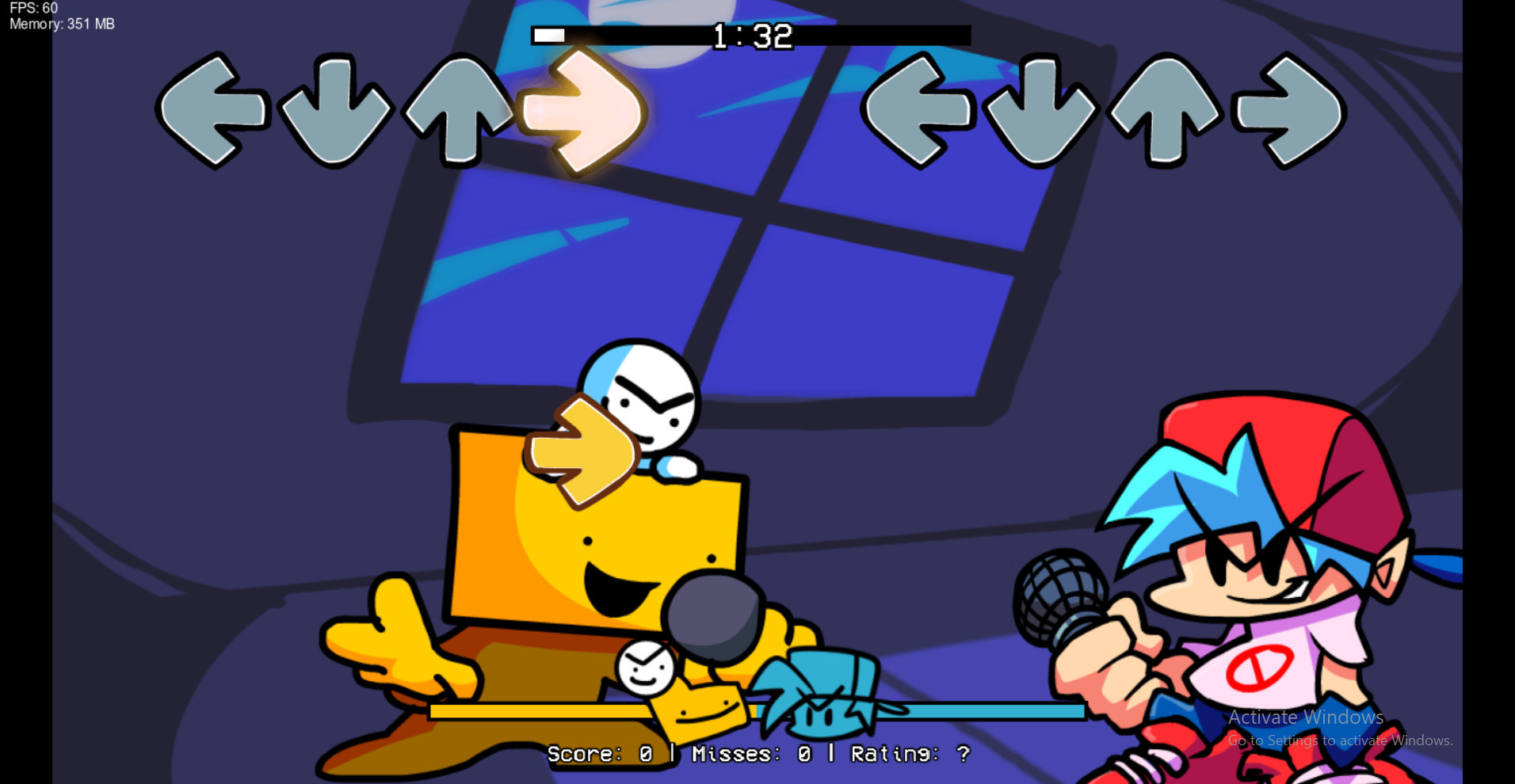 Little man and ron over skid and pump-FNF Mod for Friday Night Funkin ...