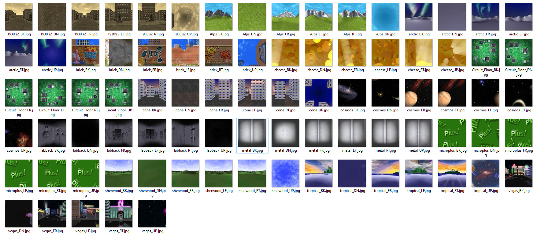 The Labyrinth Plus! Edition Skybox Backgrouns [Half-Life] [Mods]
