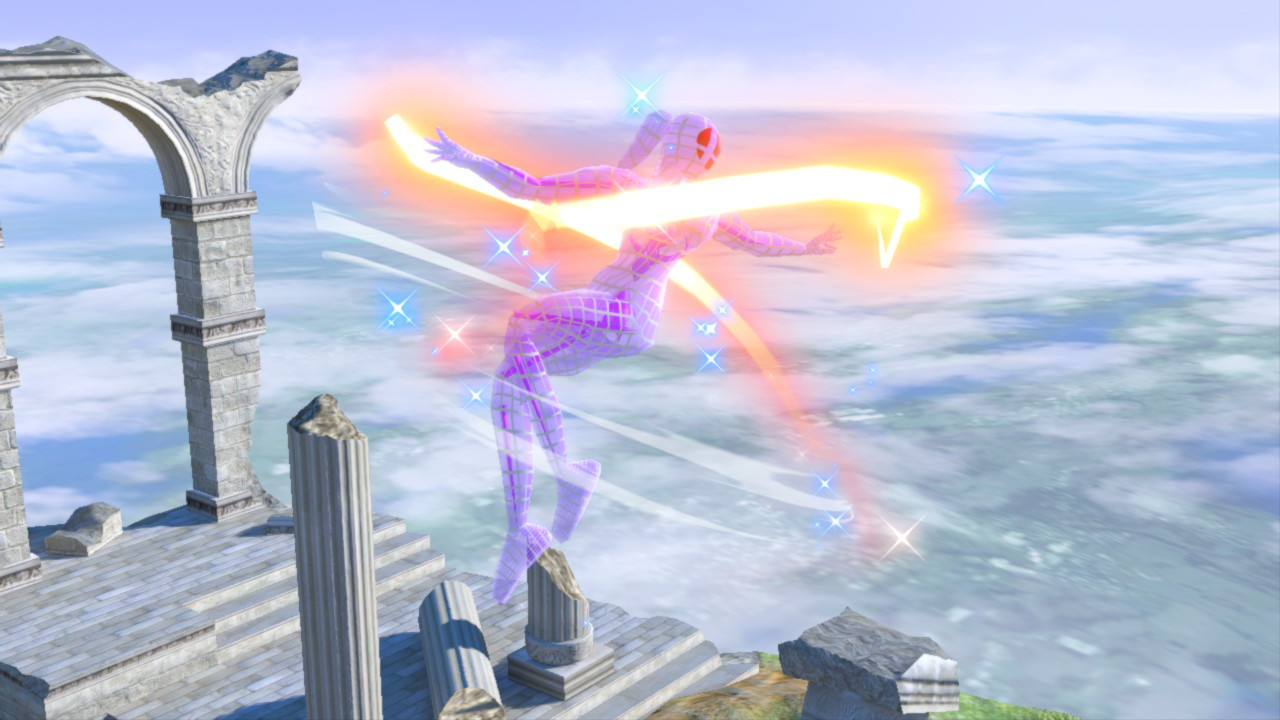 Female Fighting Wireframe (Melee) Mod for Super Smash Bros. Ultimate ...