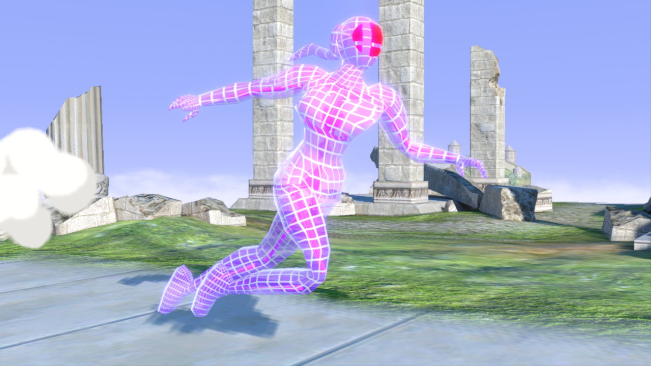 Female Fighting Wireframe (Melee) Mod for Super Smash Bros. Ultimate ...
