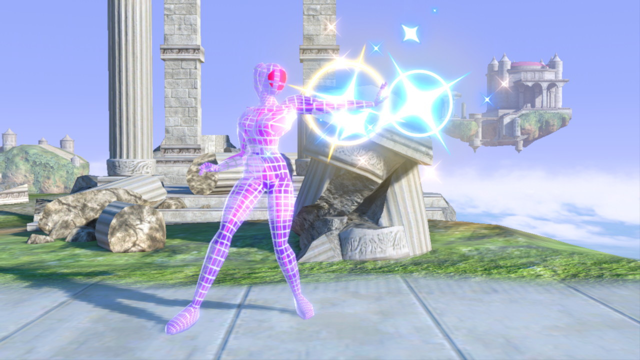 Female Fighting Wireframe (Melee) Mod for Super Smash Bros. Ultimate ...
