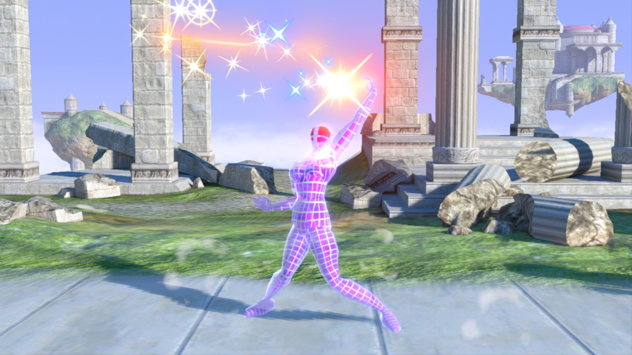 Female Fighting Wireframe (Melee) Mod for Super Smash Bros. Ultimate ...