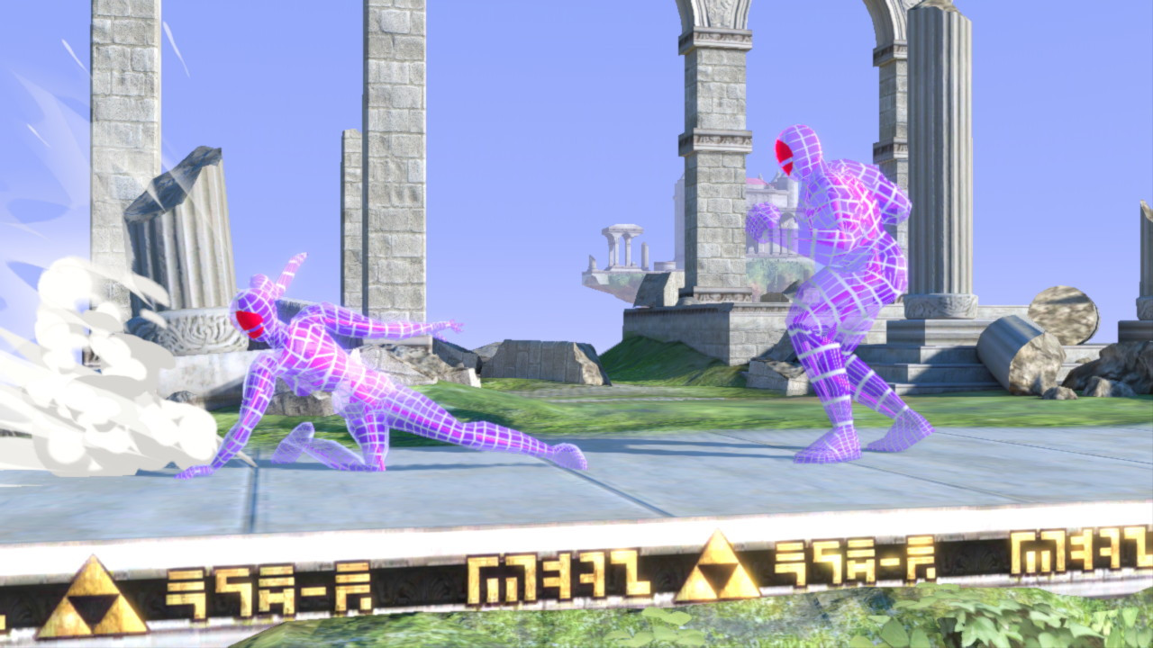 Female Fighting Wireframe (Melee) Mod for Super Smash Bros. Ultimate ...