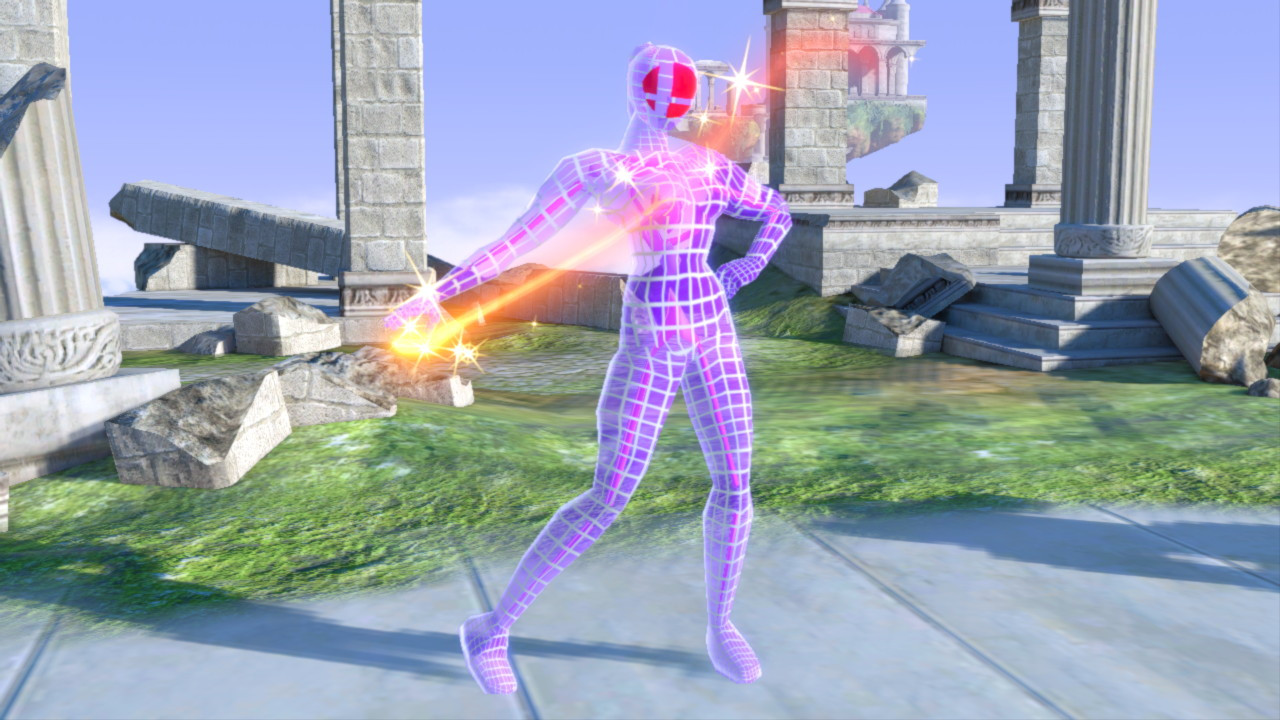 Female Fighting Wireframe (Melee) Mod for Super Smash Bros. Ultimate ...