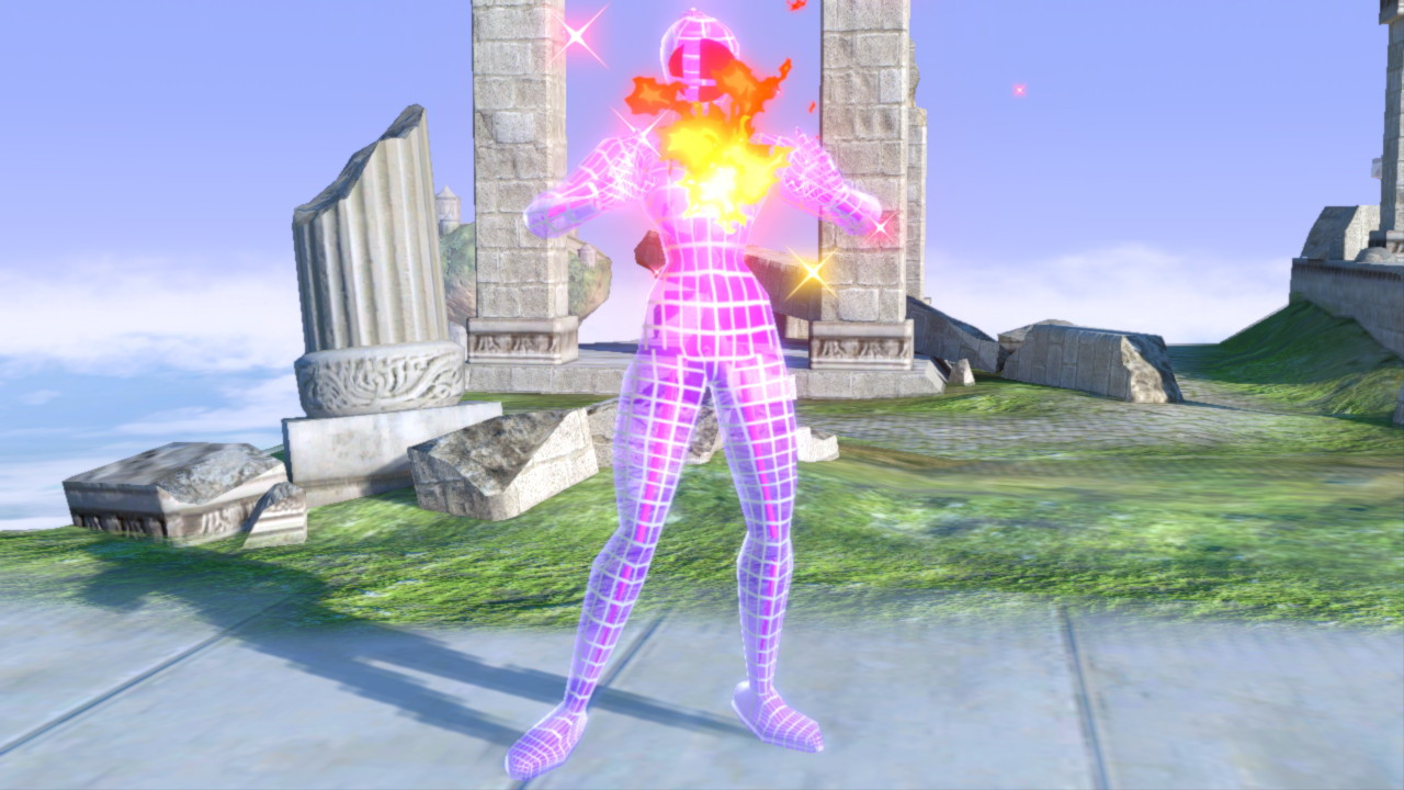 Female Fighting Wireframe (Melee) Mod for Super Smash Bros. Ultimate ...