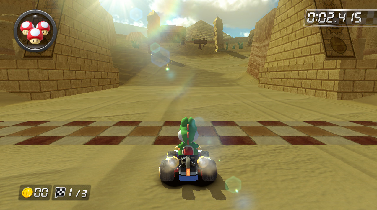 Wii Dry Dry Ruins Mod for Mario Kart 8 | MK8 Mods