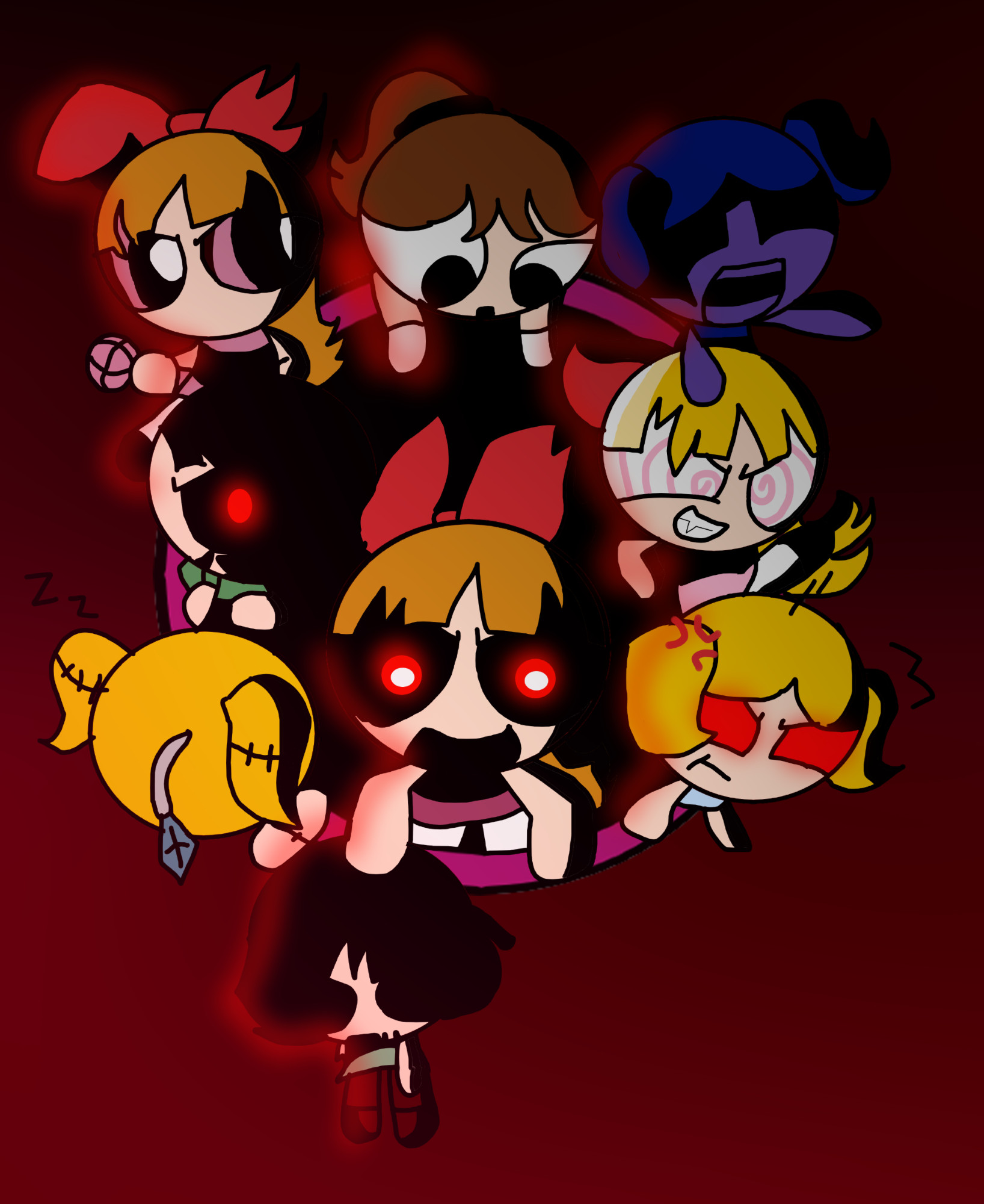 V.S Blossom.EXE 2.0 Mod for Friday Night Funkin' | FNF Mods